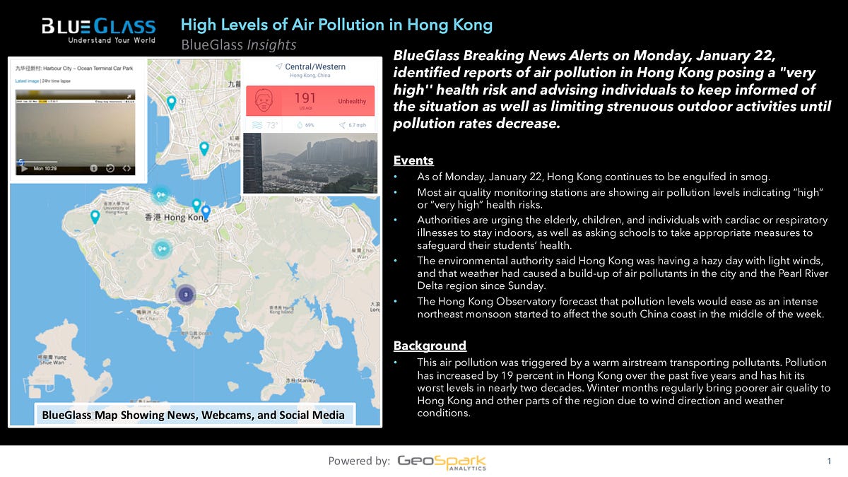 High Levels of Air Pollution in Hong Kong | by Mark Dewberry | Medium