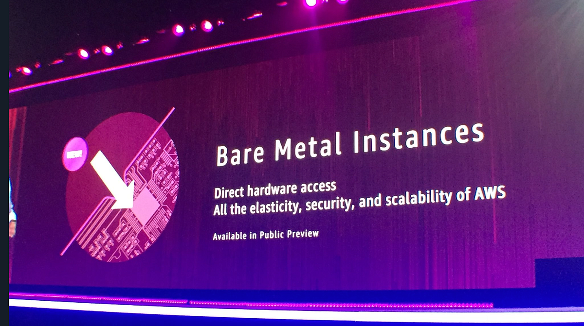 Sound And Fury As AWS Pulls Back Curtain For Bare Metal Offering | by ...
