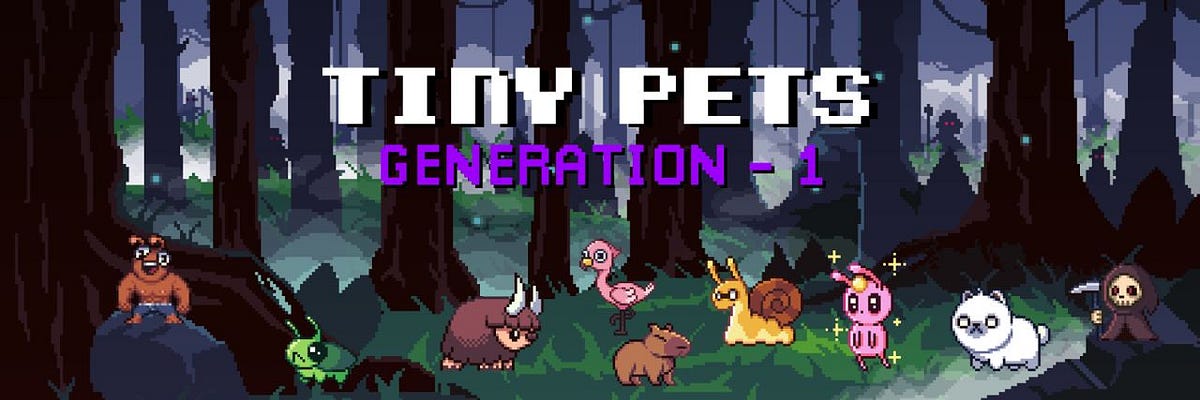 Tiny Packs Airdrop: Generation-1 Pets | by Tiny Colony | Medium