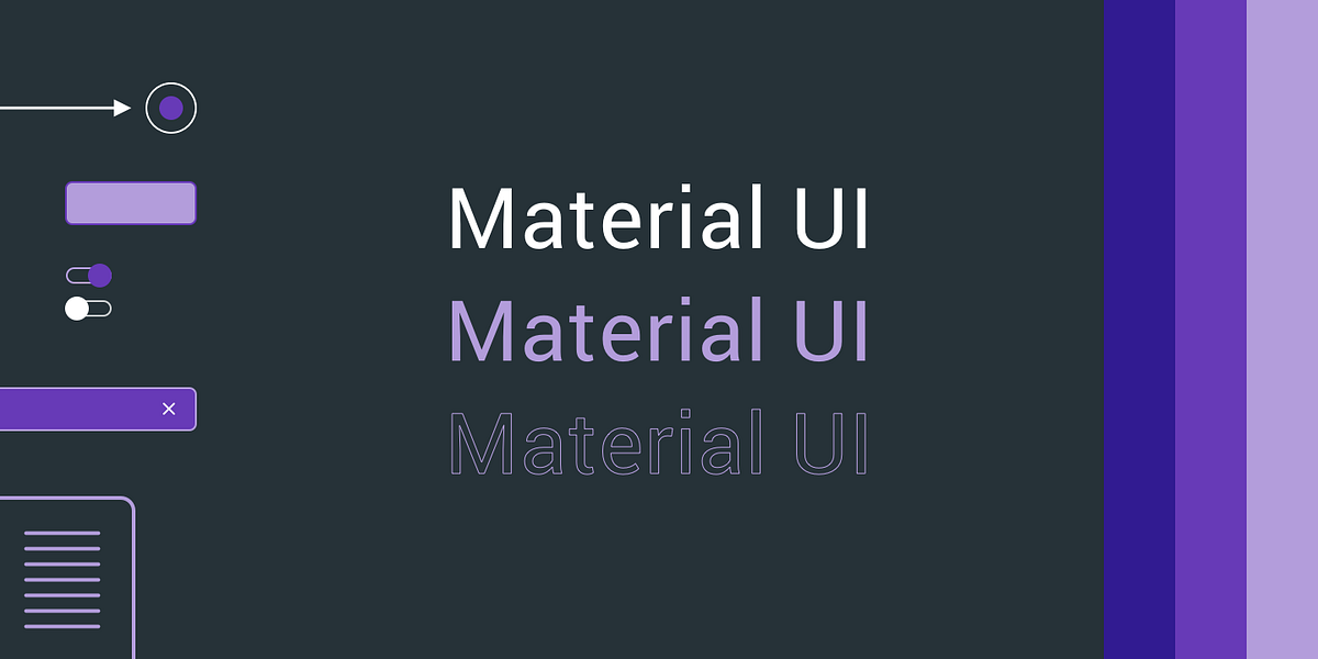 Building a product with a small Team? Use Material UI | by Mark Richert ...