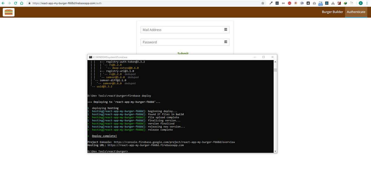 Day 64. Deployed my React App live at firebase… | by Demby Genesis ...