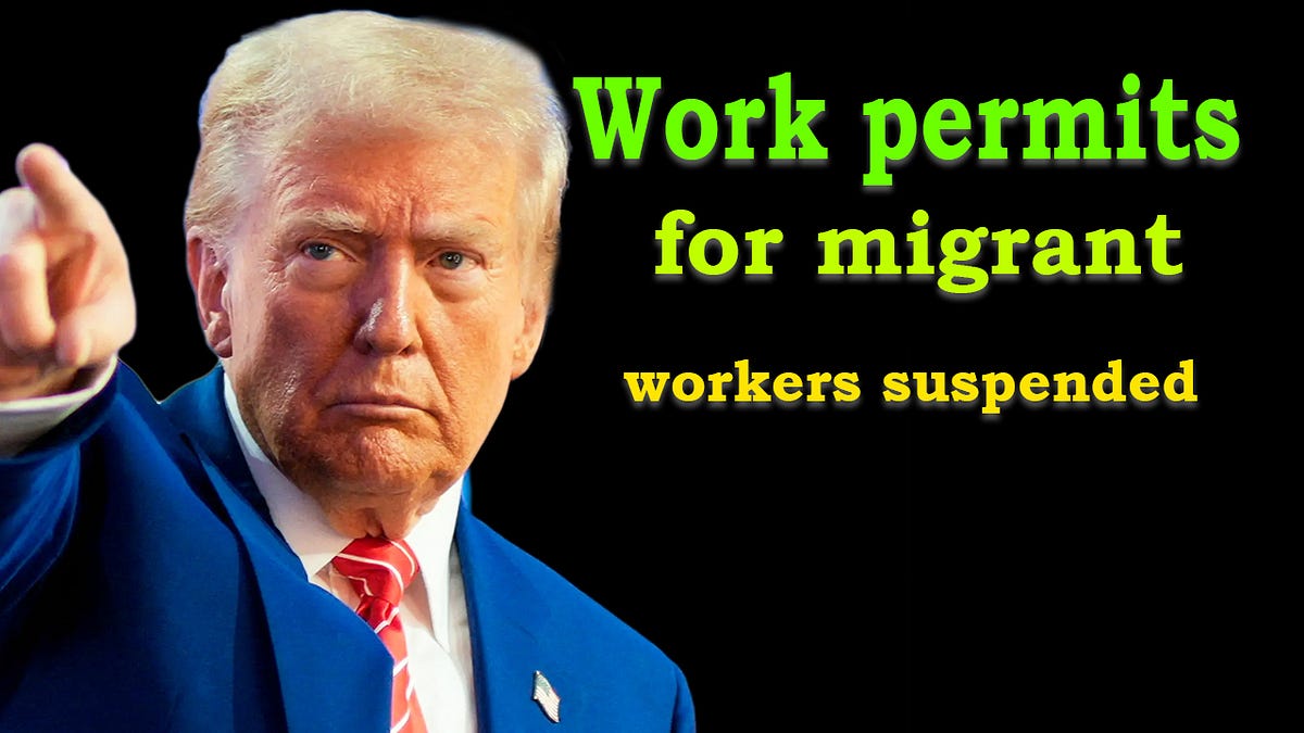Work permits for migrant workers suspended. Instant World News | by ...