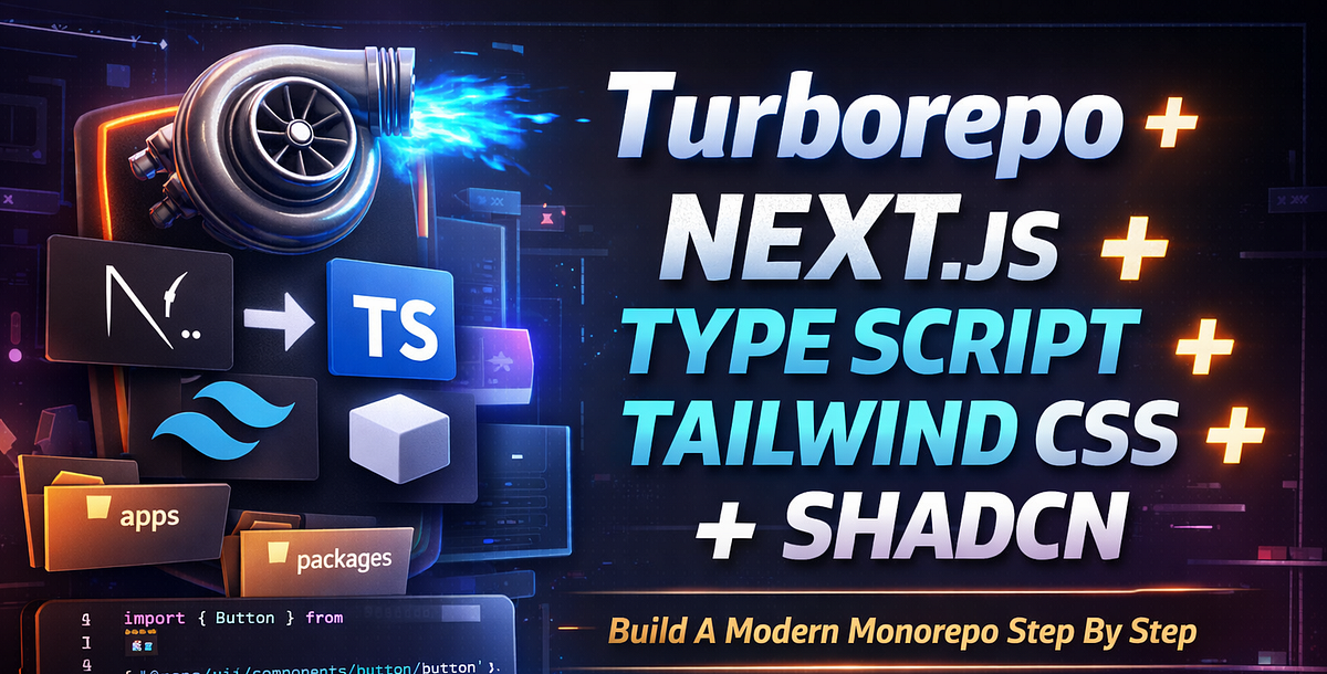 How to Set Up a Turborepo with Next.js, TypeScript, Tailwind CSS v4 ...
