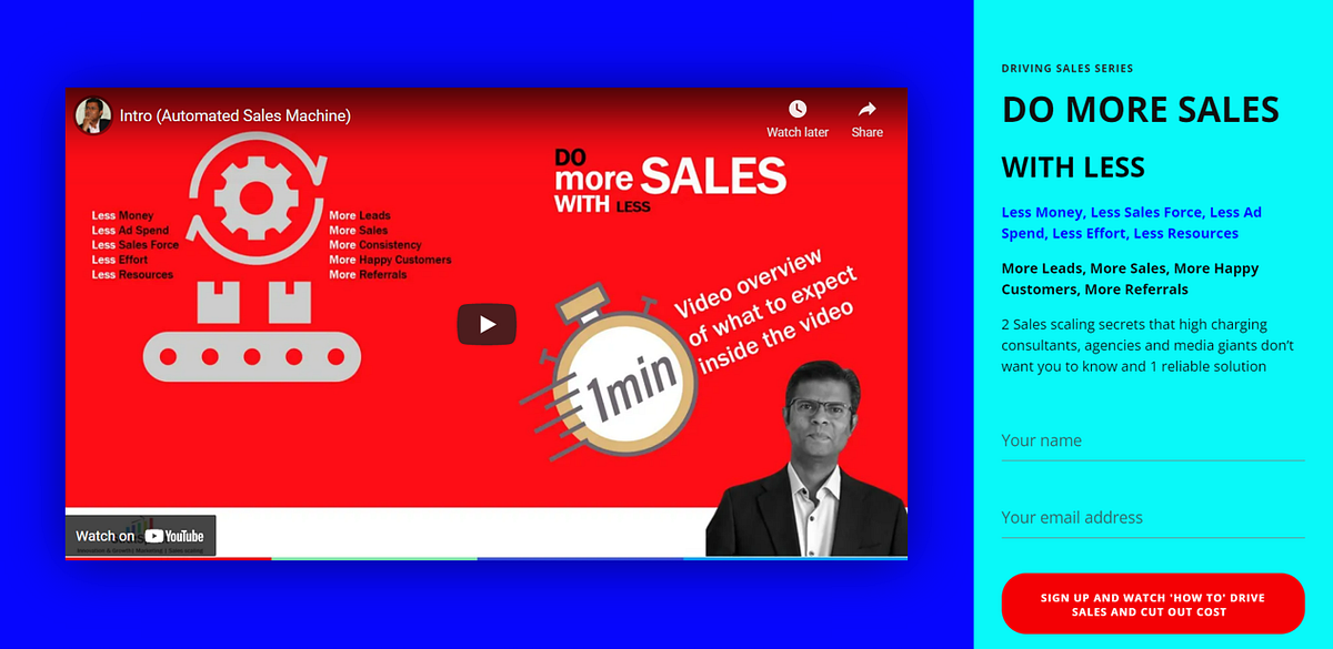 How to do more SALES With less.. Sales in autopilot + The 2 secrets ...