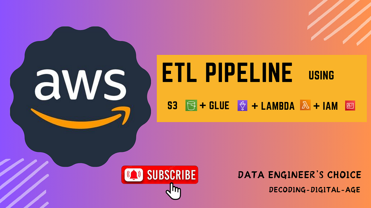 ETL Pipeline using AWS [S3, Glue, Lambda, IAM] | by Anuj Kothiyal | Mar, 2025 | Medium