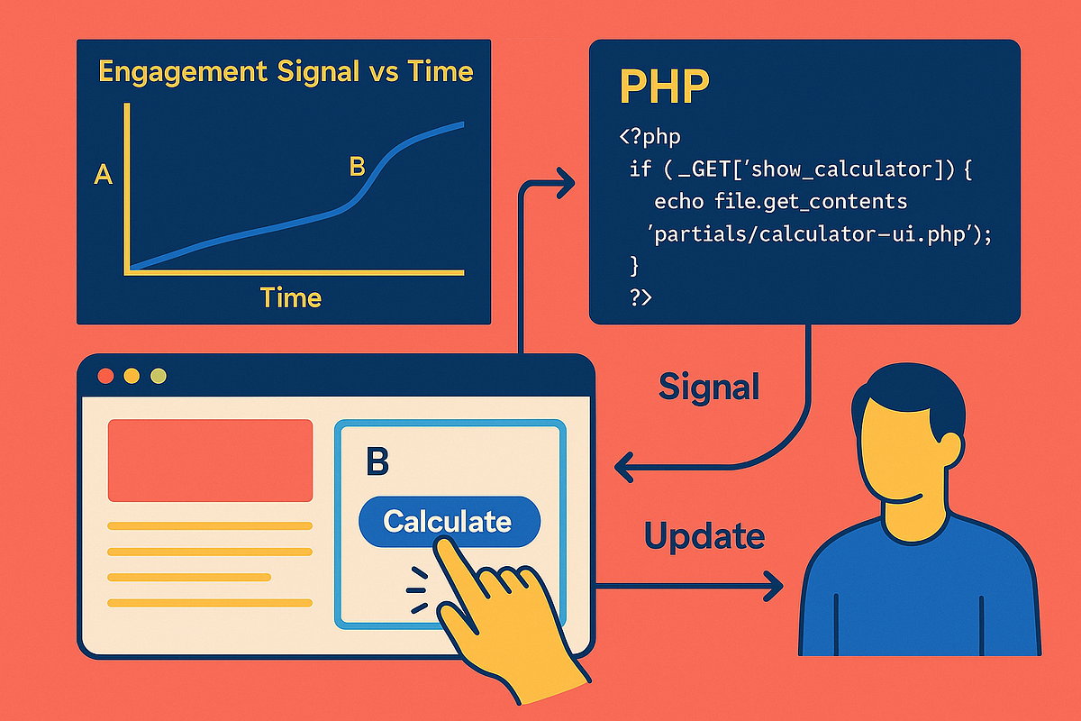 Your PHP UI Is Jumping the Gun — Teach It to Chill Until the User’s Actually Interested | by ...