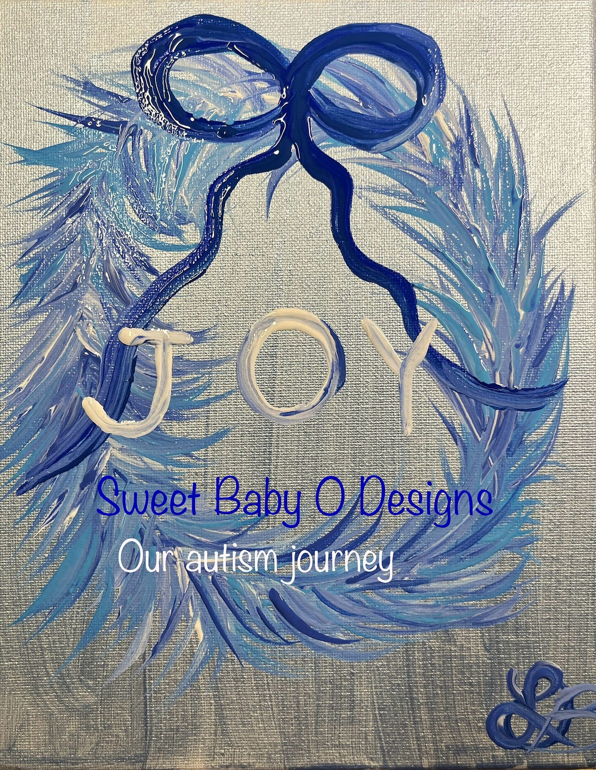 Joy Wreath - Lynn Browder - Medium