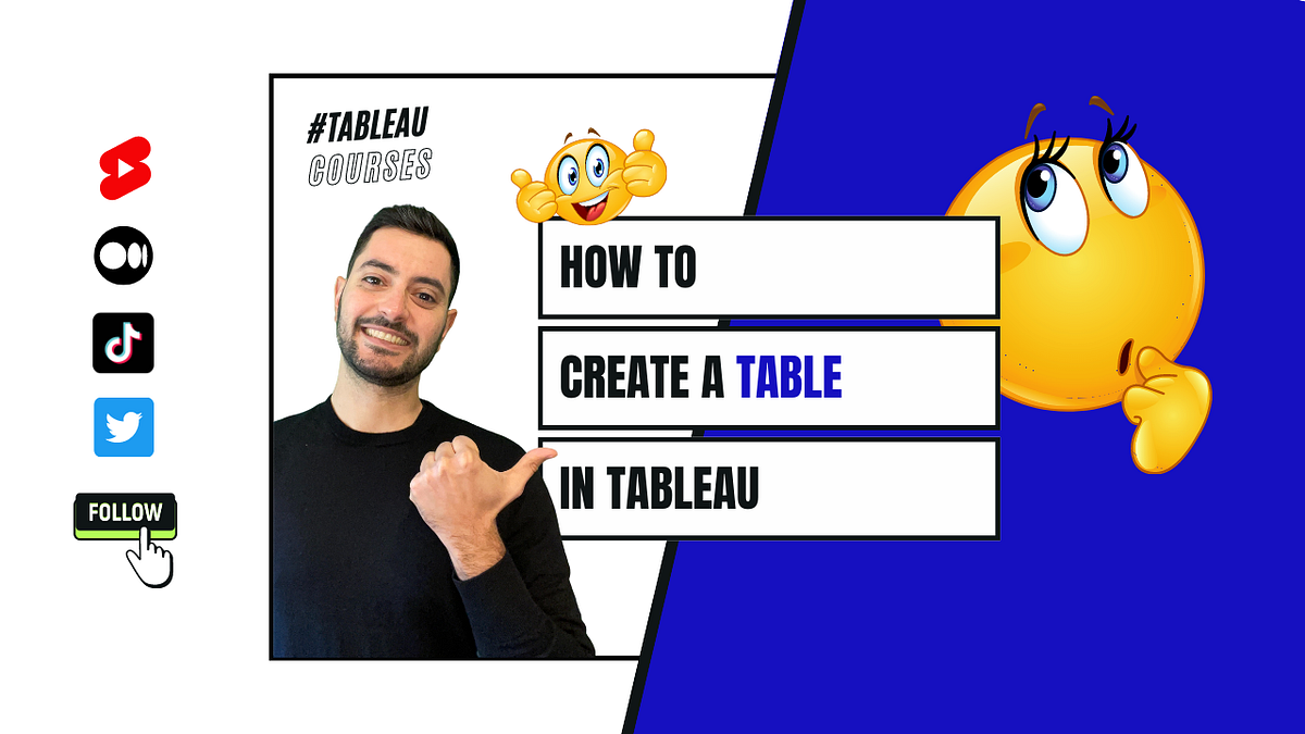 How to Create a Text Table in Tableau in 3 Easy Steps | Tableau.Courses