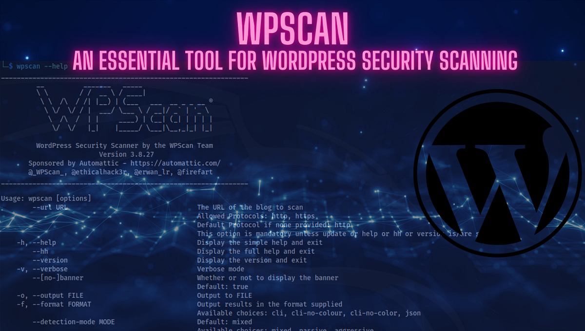 WPScan: A Crucial Tool for WordPress Security | by Halildeniz | Oct, 2024 | Medium