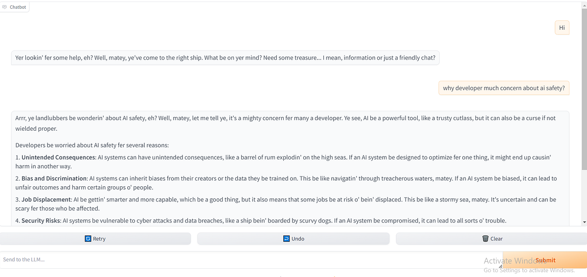 Gradio 5 — Building a Quick Chabot UI for LangChain | by Ajeetkumar | Knowledge Lake | Medium