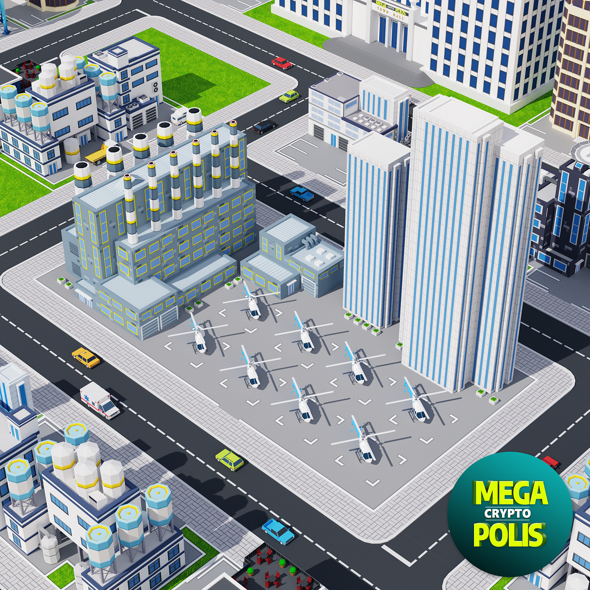 Special Buildings for the Decentralized City | by Mega Crypto Polis ...