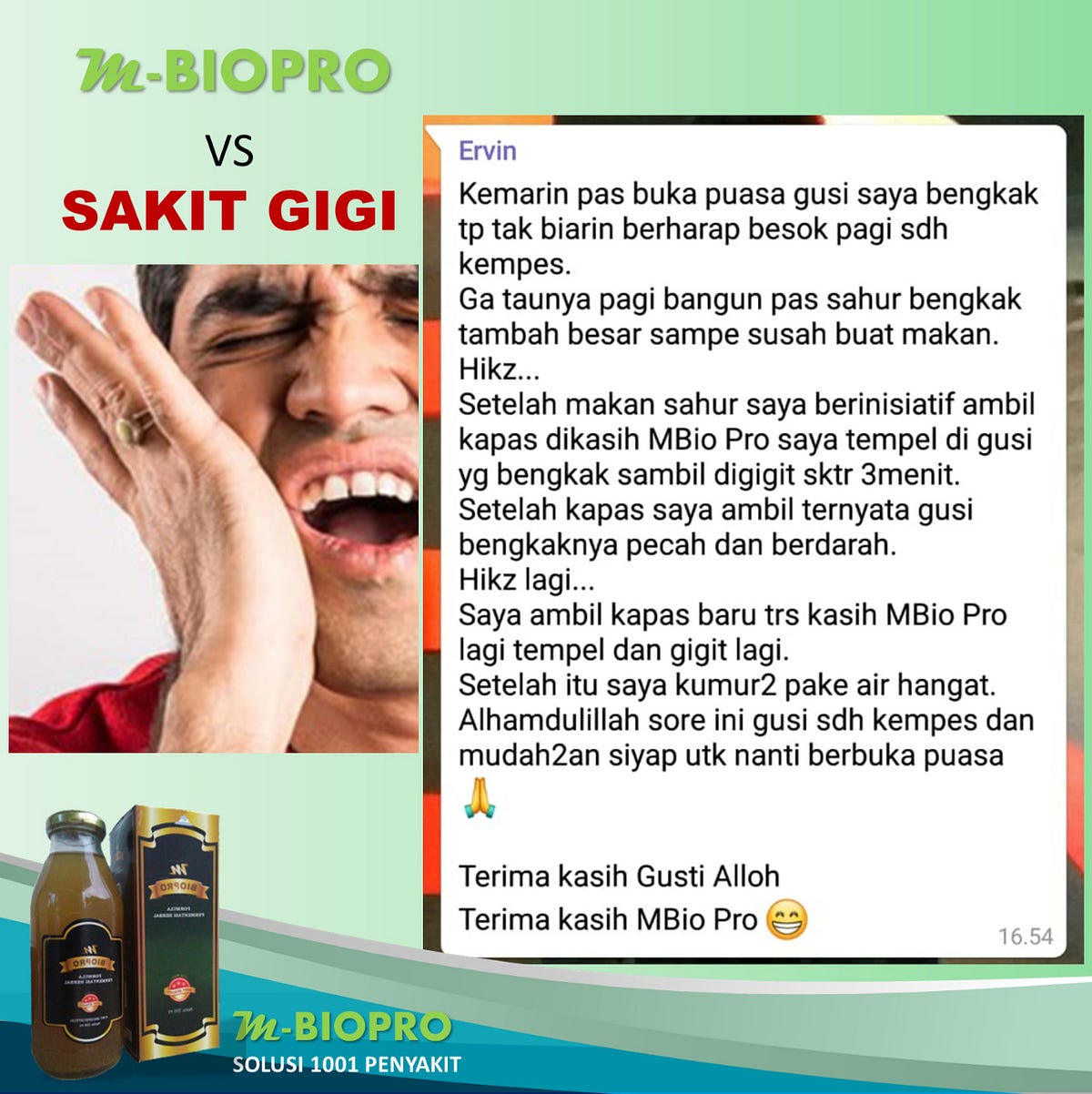 Kadungan M Bio Pro - Air Kelapa berfungsi untuk mencegak penuaan dini, meningkatkan daya tahan ...