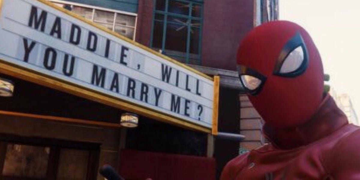 The Amazing Story of a Spectacular Spider-Man Marriage Proposal FAIL ...
