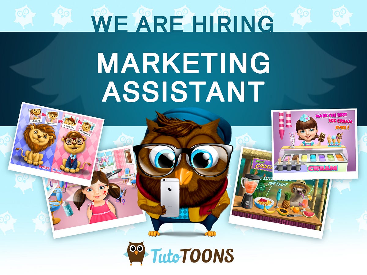 TutoTOONS Hiring: Marketing Assistant in Kaunas | by TutoTOONS ...