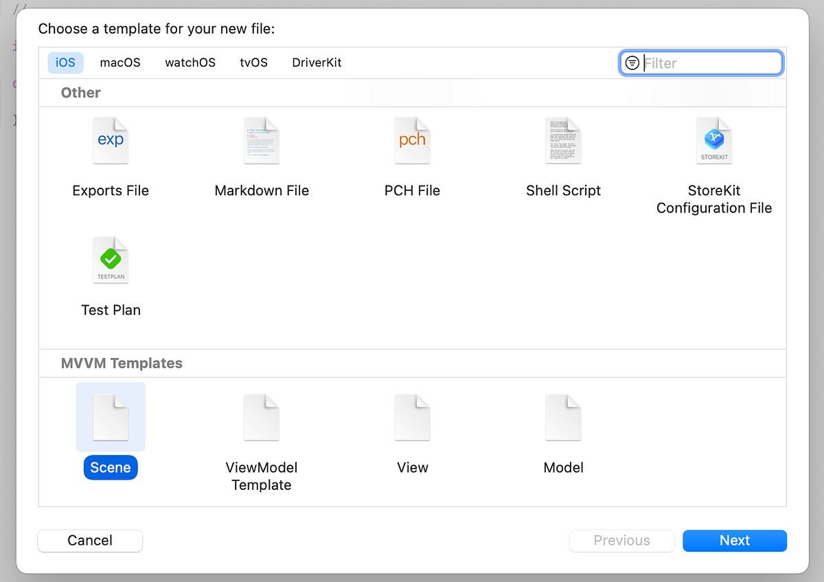 Xcode installation of the MVVM Swift Template | by Amangupta | Medium