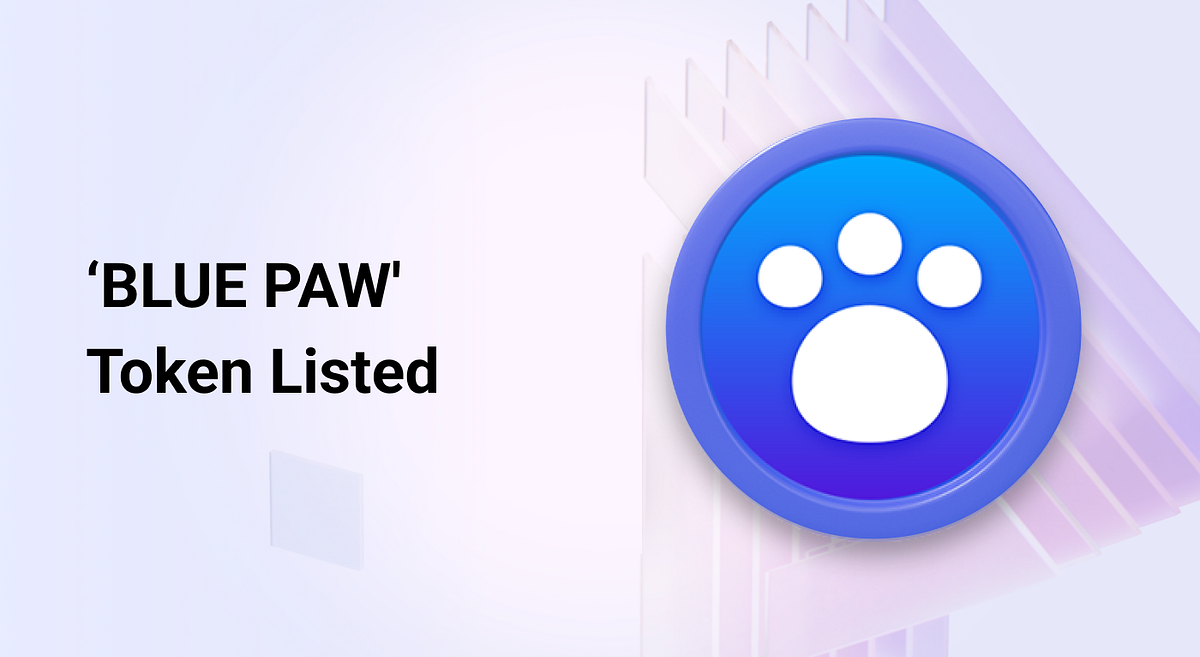 BLUEPAW Token Listed. BLUEPAW (PAW), the game token used on… | by WEMIX Communication | WEMIX ...