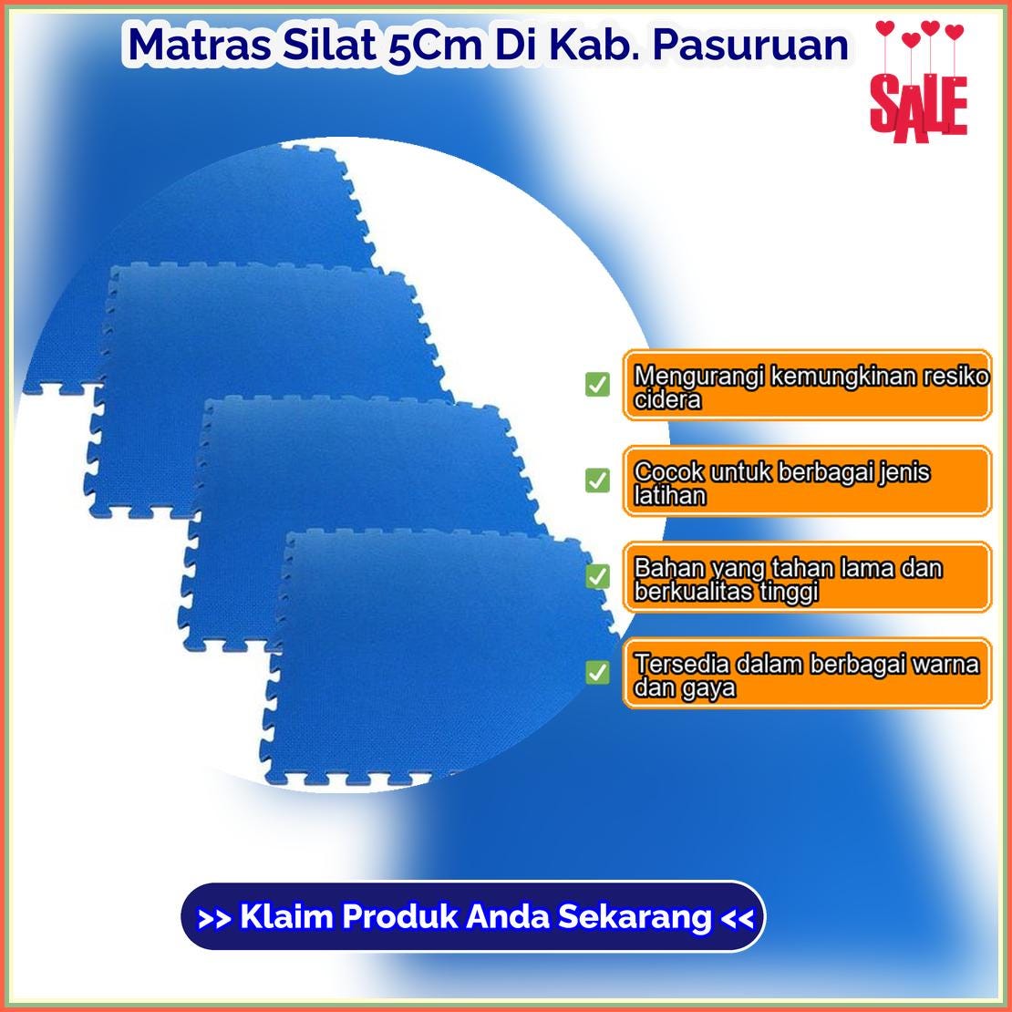 Matras Silat 5Cm Di Kab Pasuruan - Tatami Matras - Medium