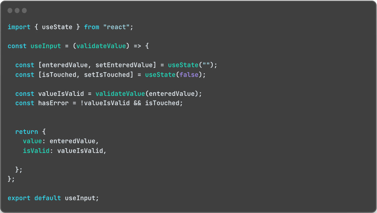 How To Create a Custom Hook for all React Inputs | Medium