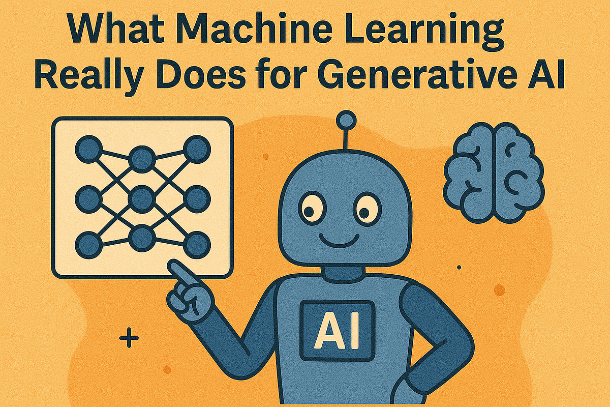 What machine learning really does for generative AI | by The Educative ...