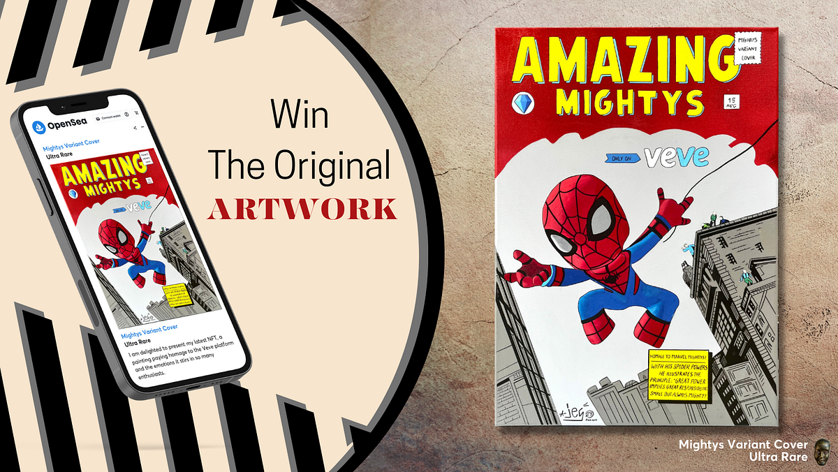 Mightys Variant Cover— Spider-Man | by Jeg Fine Art | Medium