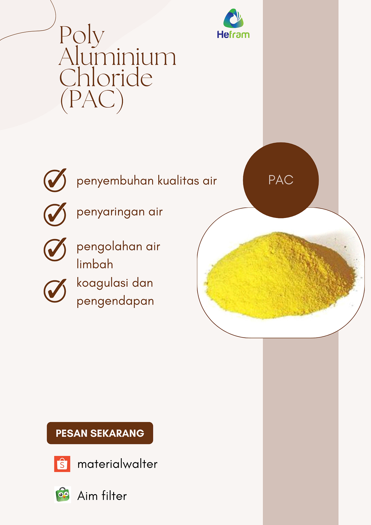 checkout Poly Aluminium Chloride (PAC) | by grosirPACcibinong | Medium