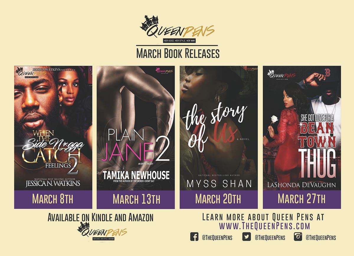 The Queens March surprise Book Releases | by Queen Pens | The Queen ...