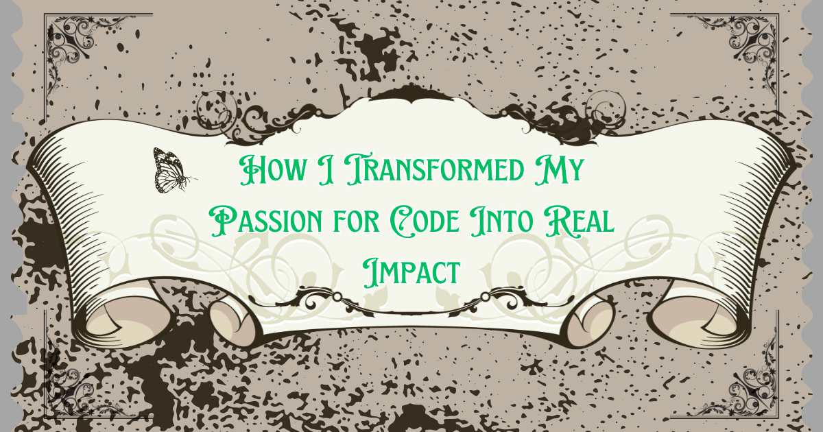 How I Transformed My Passion for Code Into Real Impact | by Rono Golap | Medium