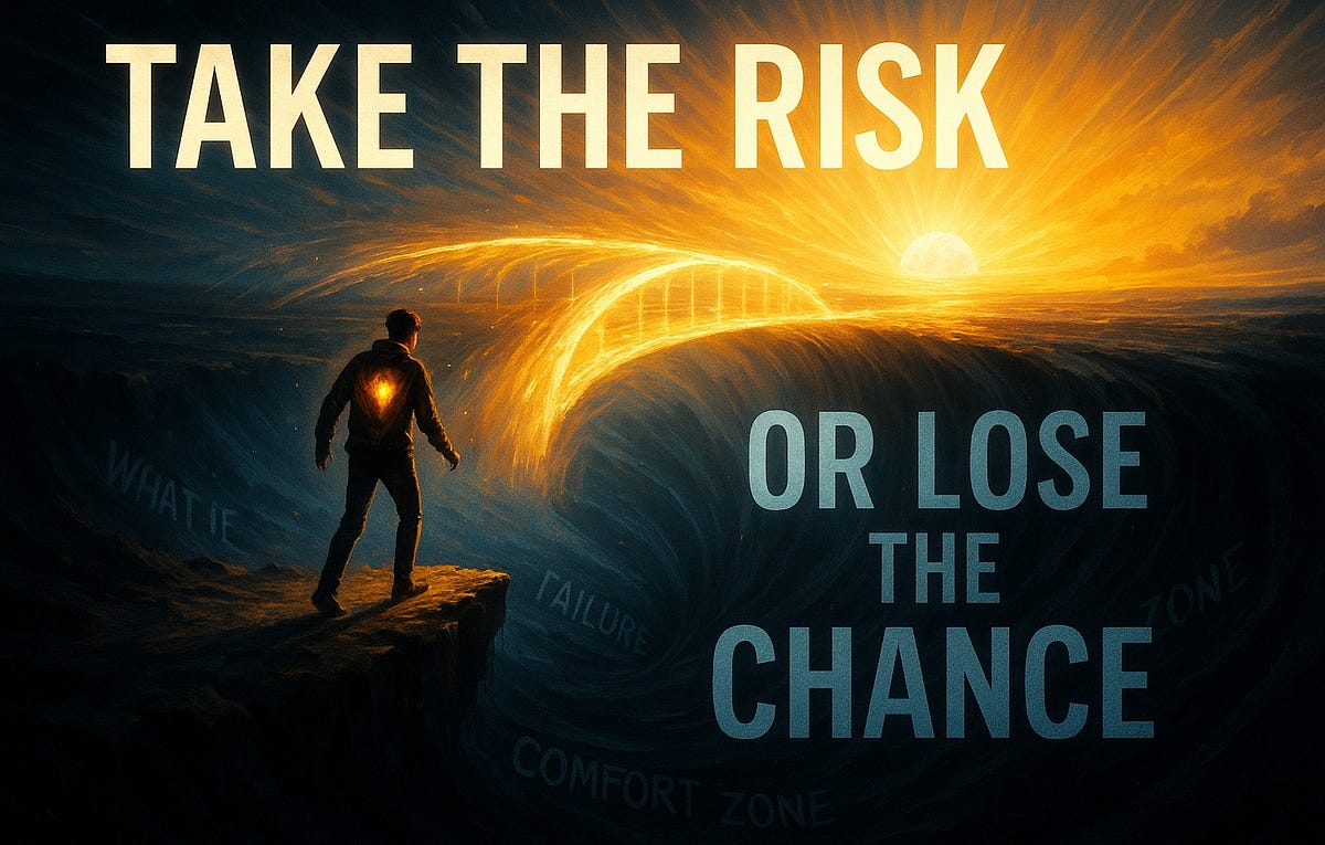 Take the Risk or Lose the Chance: Why Hesitation Is the Greatest Threat ...