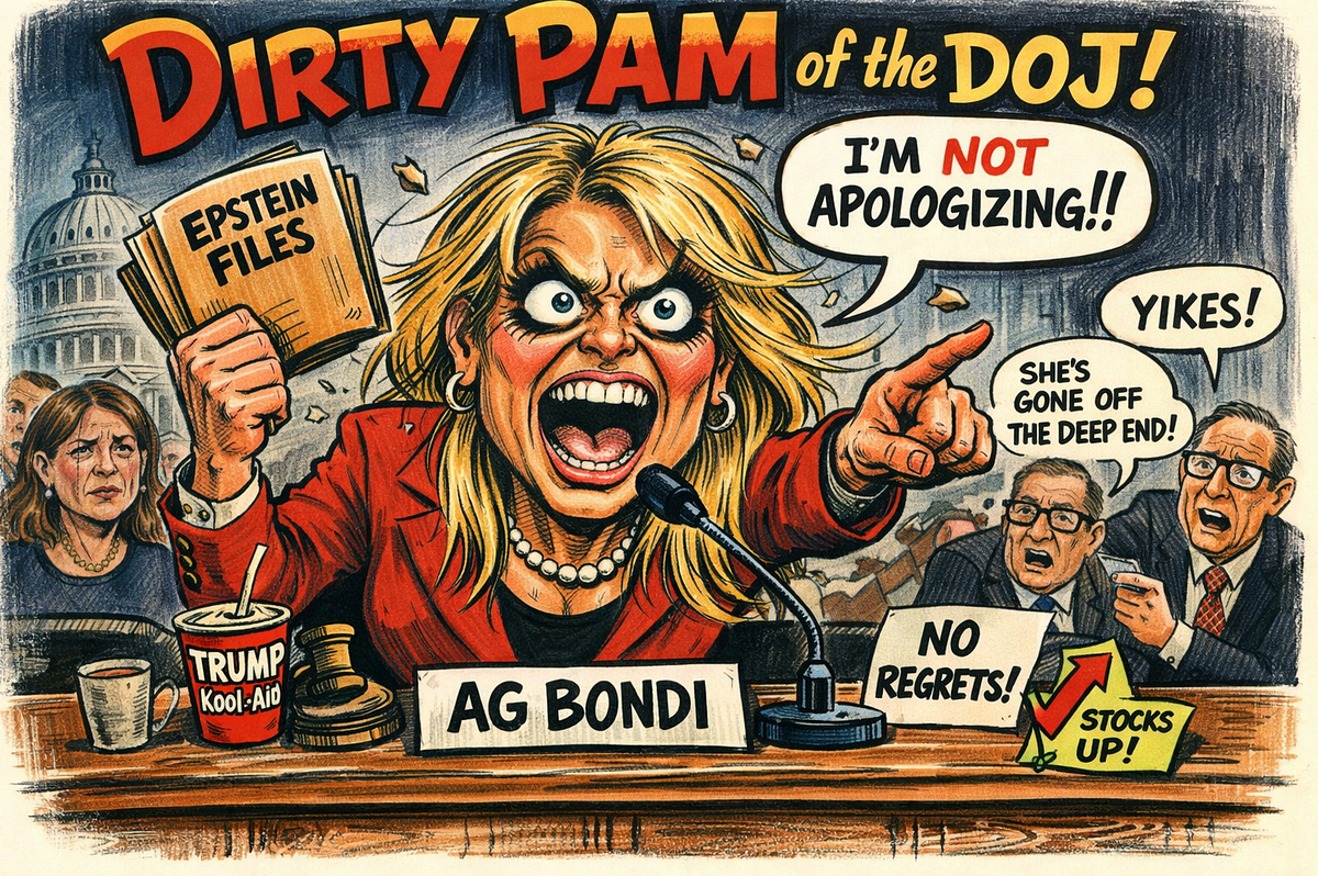 Pam Bondi and the Art of Not Saying Sorry | by Leigh Silverton | The ...