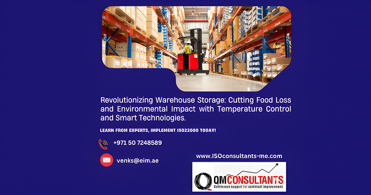 Foods safety for warehousing. Optimizing Food Storage : A… | by Qm ...