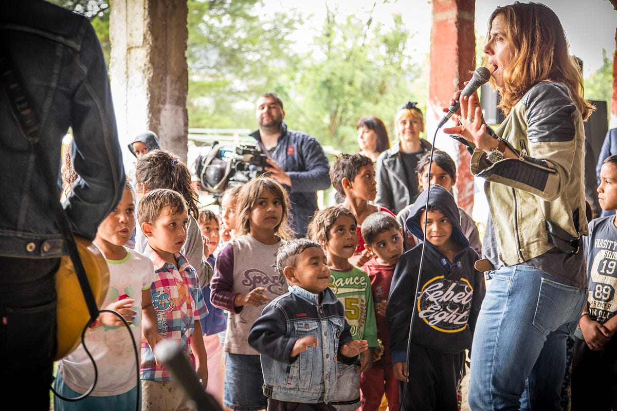 Mary McBride Band at the Roma Community | by US Embassy Tirana | U.S ...