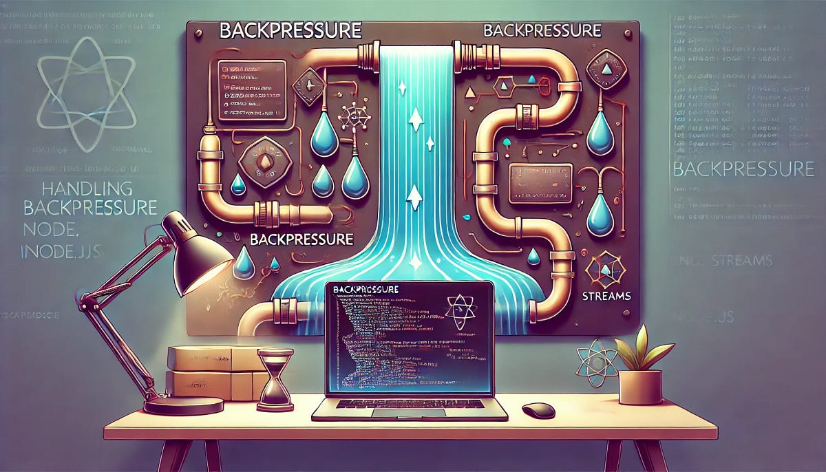 Handling Backpressure in Node.js streams | by Ketan Jakhar | JavaScript in Plain English