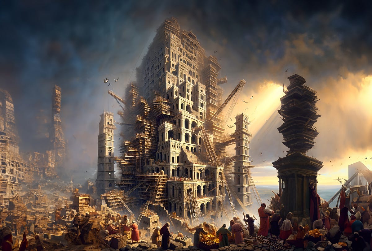 Tower of Babel — A Collapse Story | by Lillian Skinner | Medium