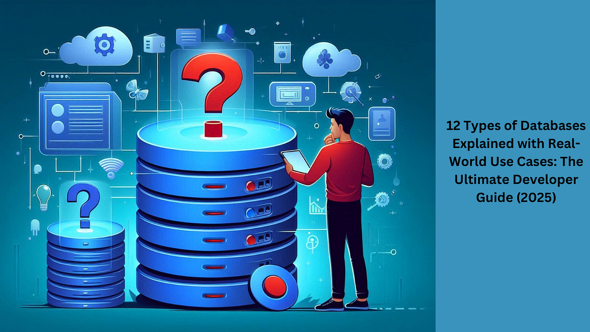 12 Types of Databases Explained with Real-World Use Cases: The Ultimate Developer Guide (2025 ...