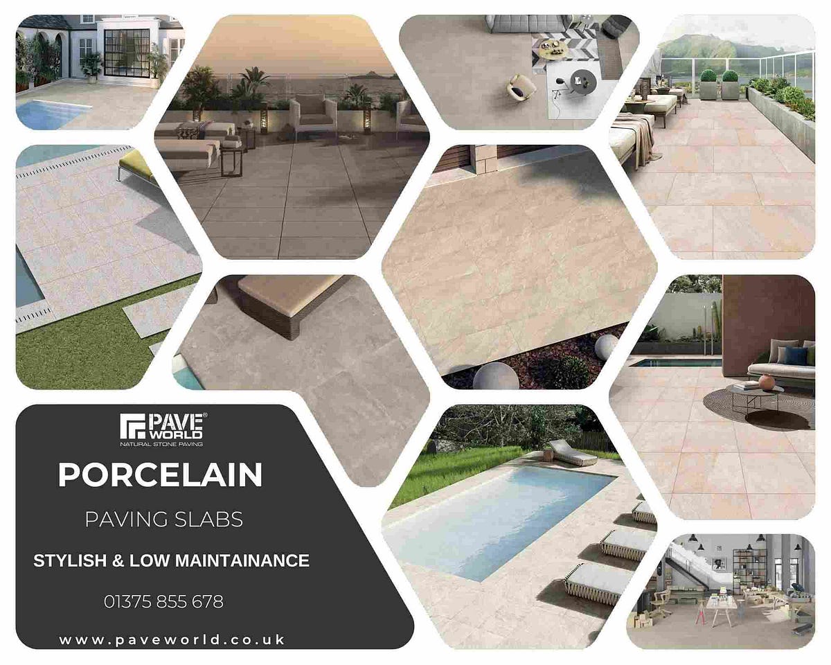 Porcelain Paving slabs in the United Kingdom | by Pave World | Medium