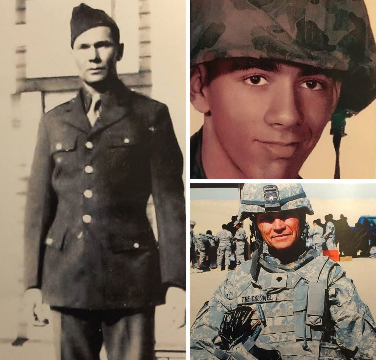 THREE GENERATIONS — THREE WARS. My dad from Delray W. Virginia served ...