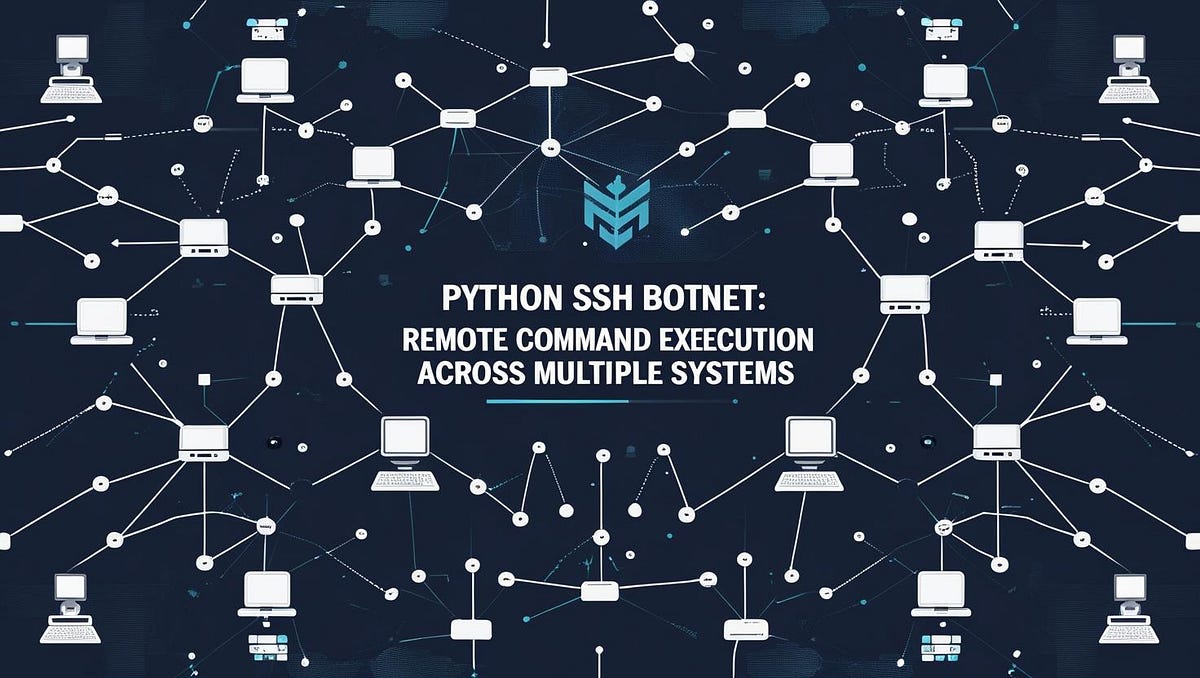 Build a Python SSH Botnet for Red Team Labs: Remote Command Execution Across Multiple Systems ...