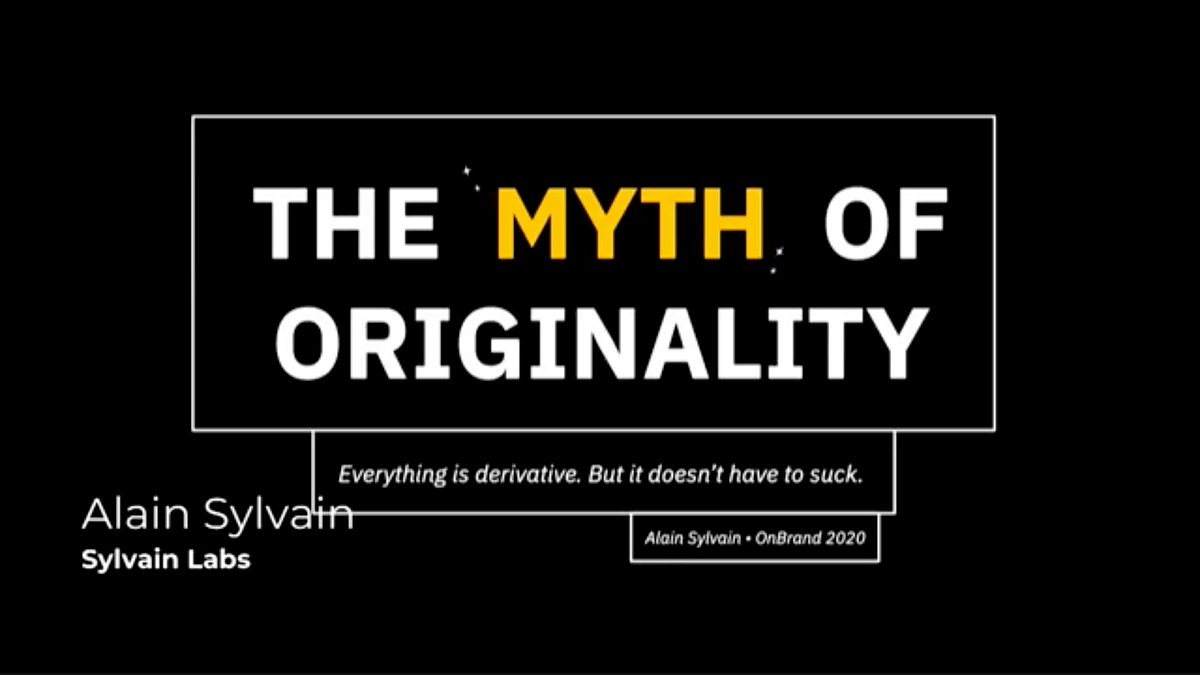 The myth of originality — Alain Sylvain | Sylvain Labs | by Bynder | Medium