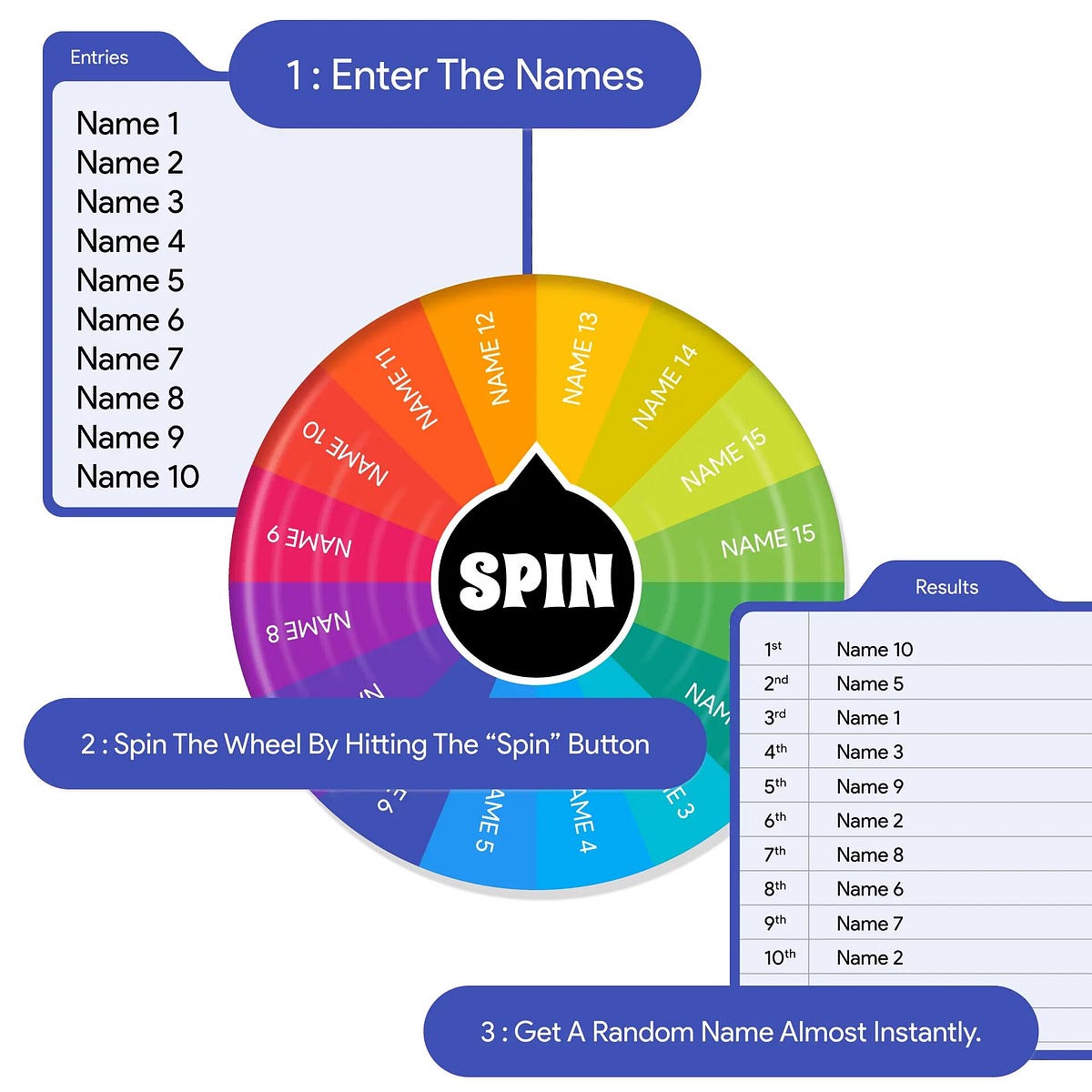 Spin the Wheels | Wheel of Fun! - Spin the Wheel - Medium