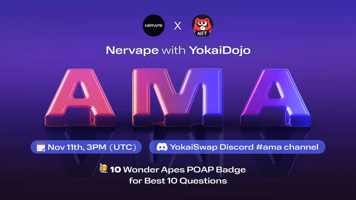 Nervape with YokadiDojo AMA recap | by Yokaiswap | Medium