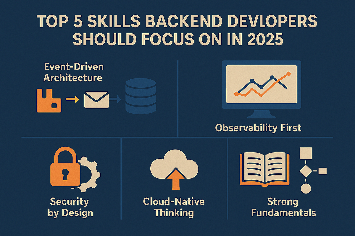 🔧 Top 5 Skills Backend Developers Should Master in 2025 | by Nitin Dixit | Apr, 2025 | Medium