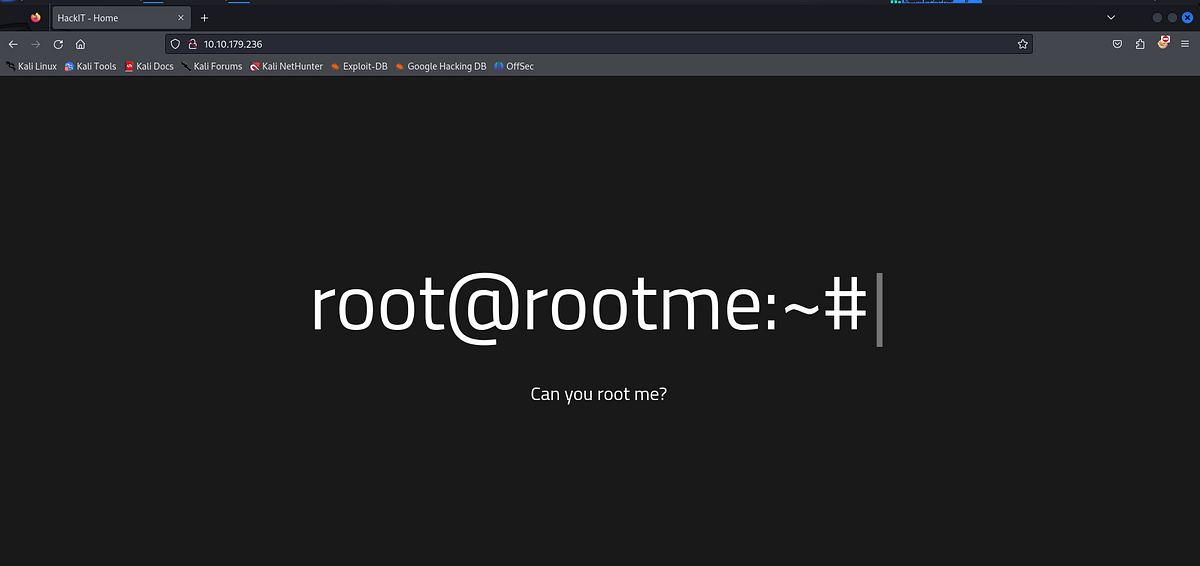 TryHackMe:RootMe CTF Writeup. Herkese Merhaba, bugün sizlerle… | by ...