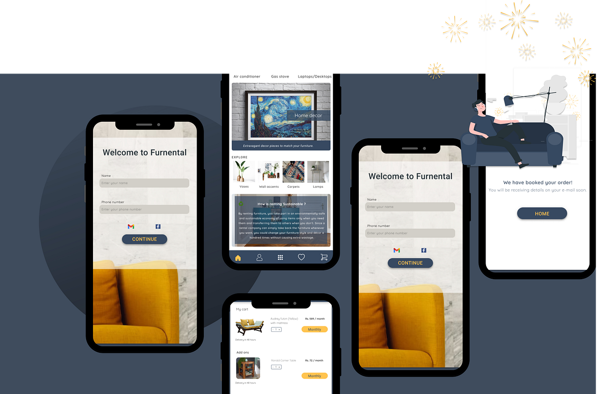 Furnental / Making furniture rentals easier | by priyansha pathak | Medium