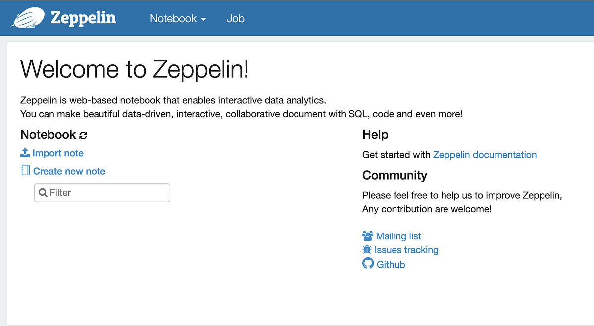Getting Started with Apache Zeppelin: A Hands-On Guide with a Simple Toy Example | by Zianp | Medium