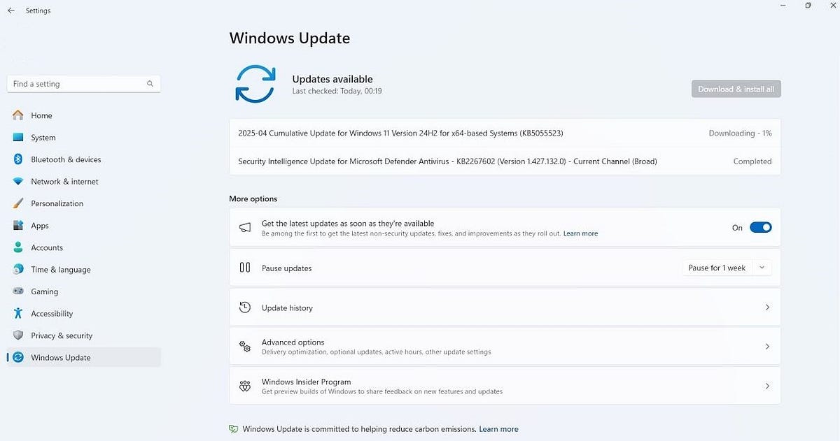 Windows 11 KB5055523 Update Brings AI Search, Gamepad Keyboard, Voice Access Upgrades, and Key ...