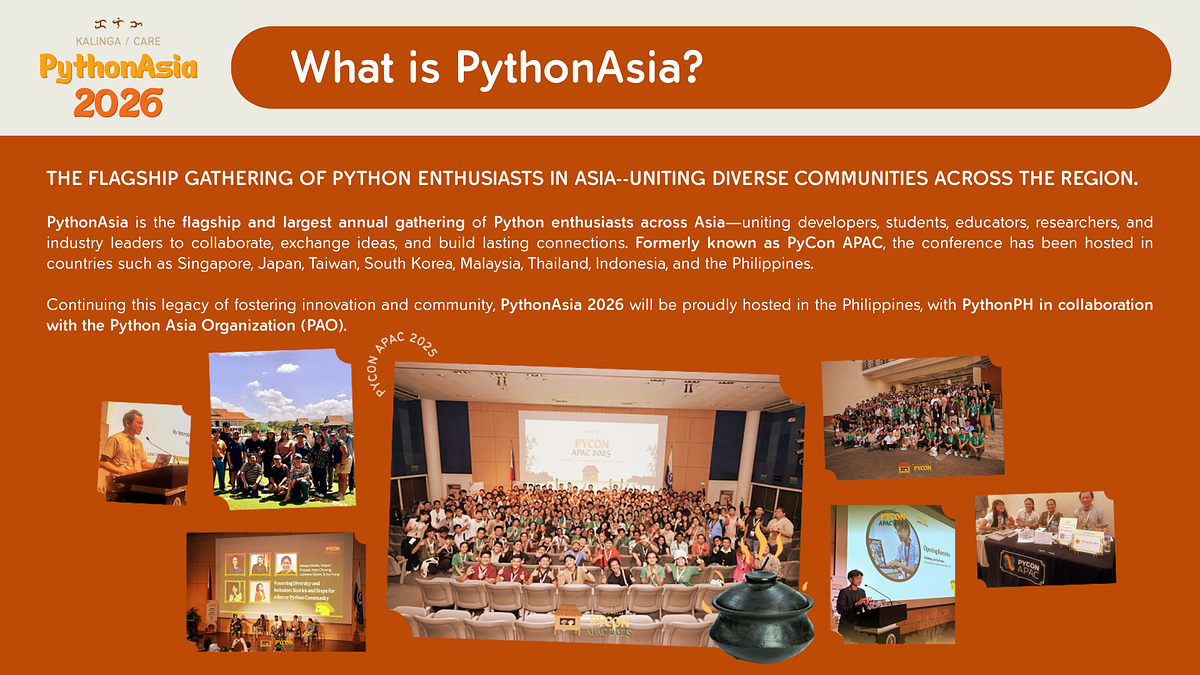 PythonAsia 2026: The Asia-Pacific Python Community Comes Together in the Philippines, Once Again ...