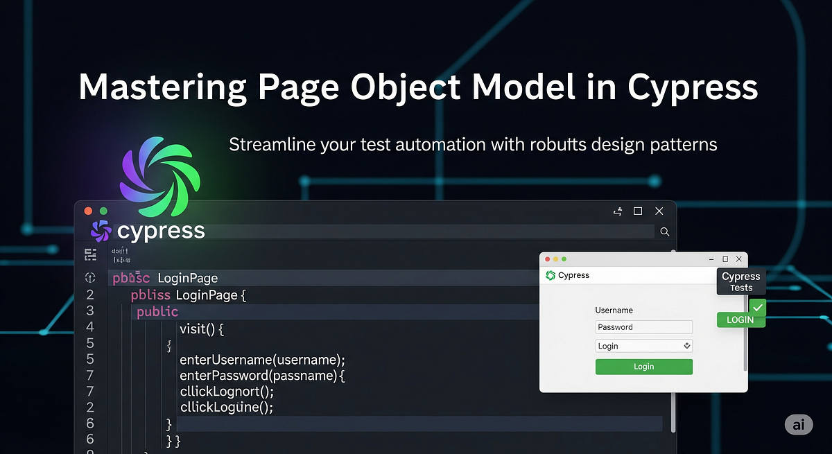 🚀 Mastering Page Object Model (POM) in Cypress: A Complete Guide | by ...