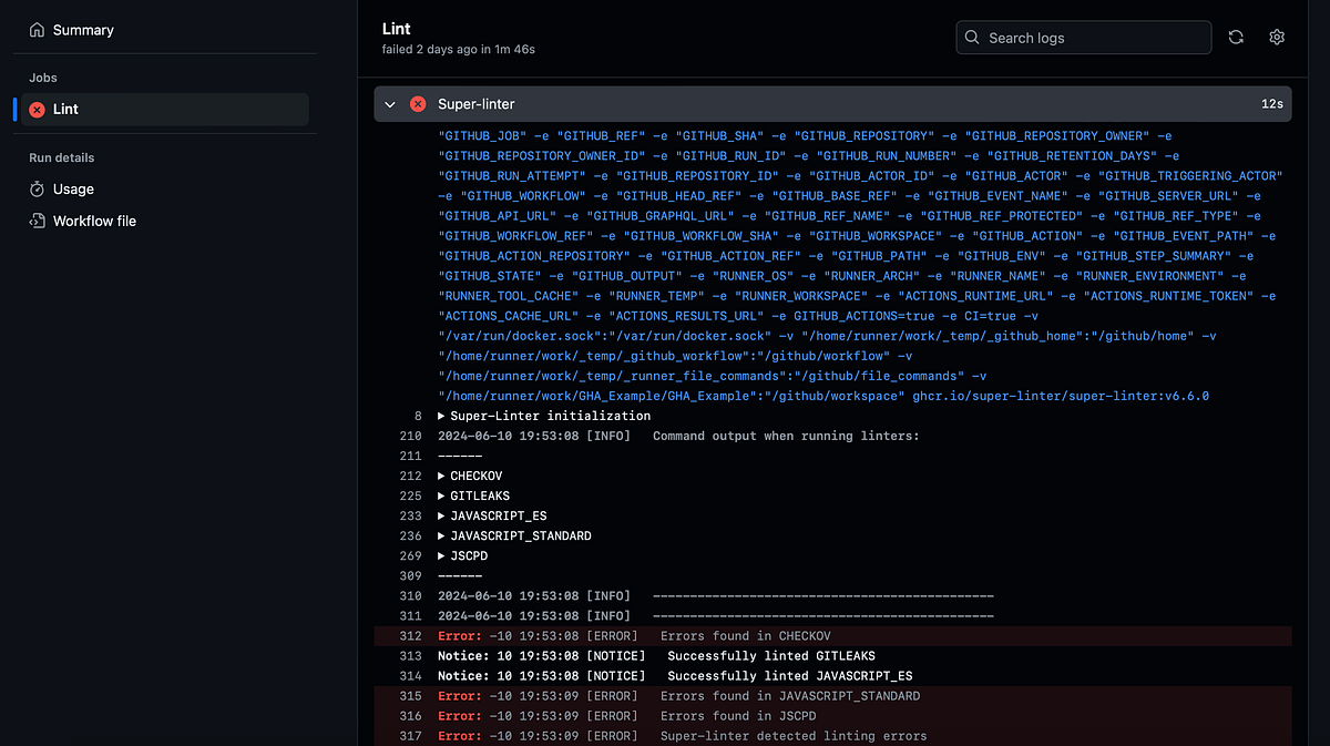 How To Configure And Utilize A Linting Tool In Your Ci Cd Pipeline By Nick Homyk Medium