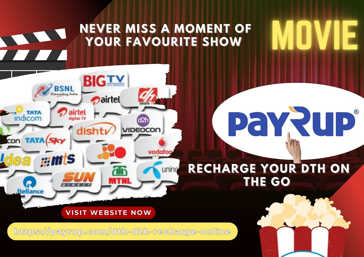 Experience seamless DTH recharge with Payrup’s reliable service - Your ...