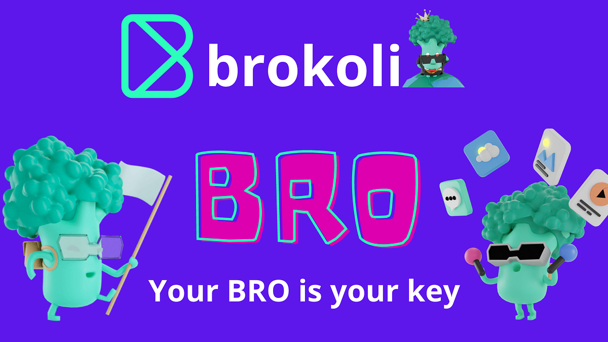 Your BRO is your key. About Brokoli Network | by Ruvini Uthpala | Medium